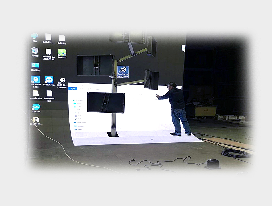 Piso LED interactivo del fabricante de China - LEDCOMS